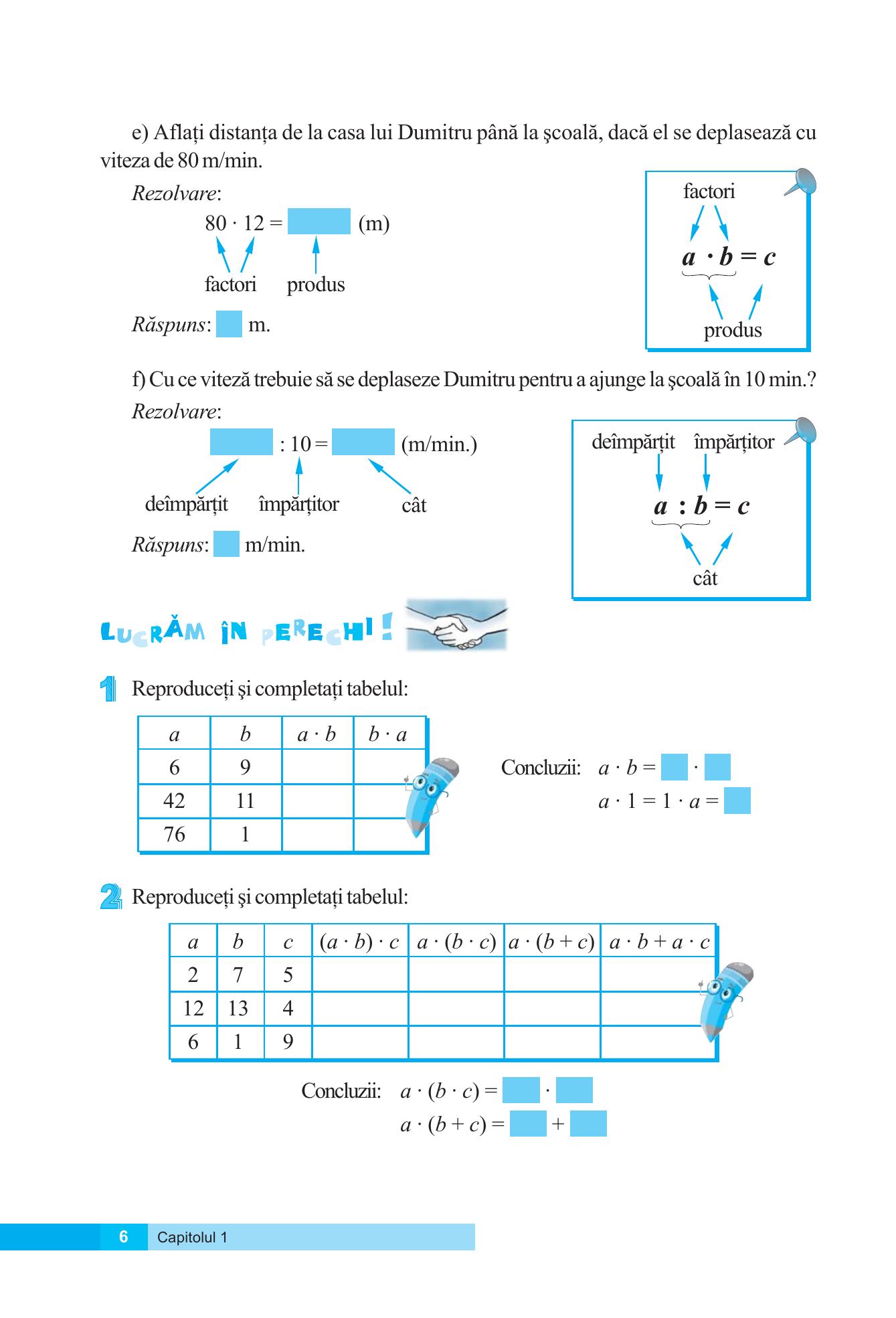 Matematica, clasa 6, Numere naturale. Recapitulare și completări ...