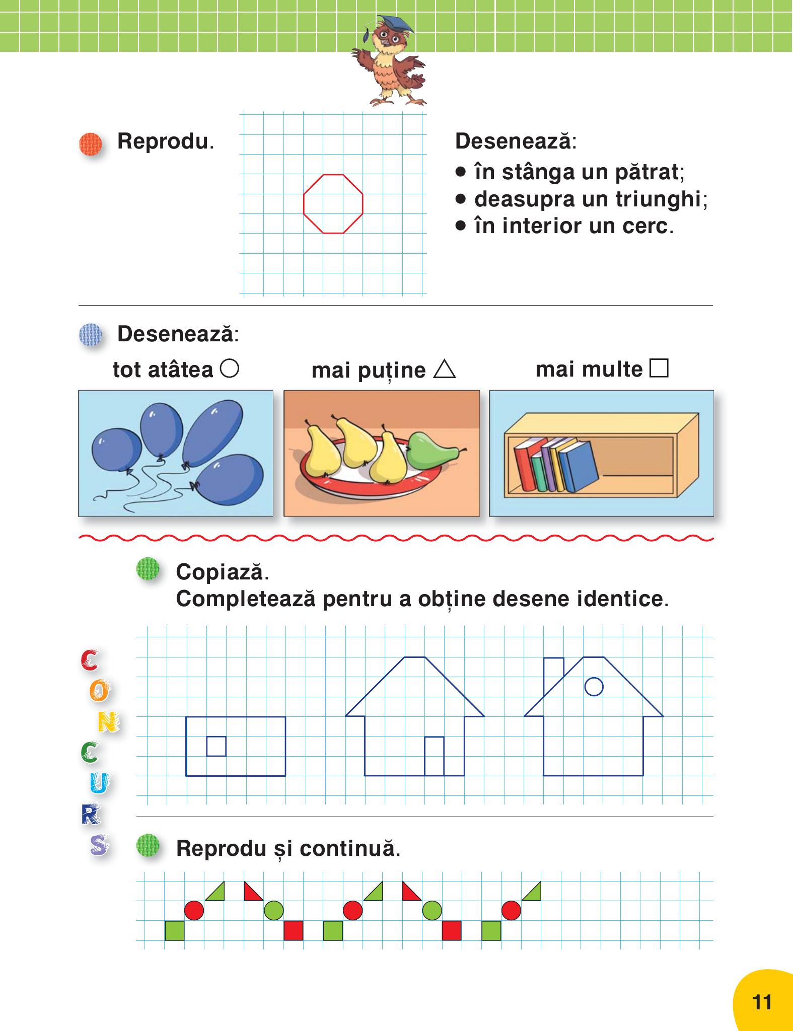 Matematică, Clasa I, MODULUL I: La izvoarele matematicii