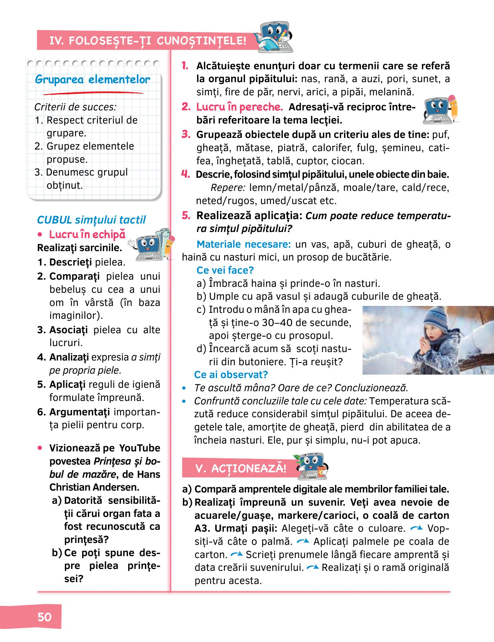 Științe, 2023 MODULUL 2 Perceperea mediului înconjurător