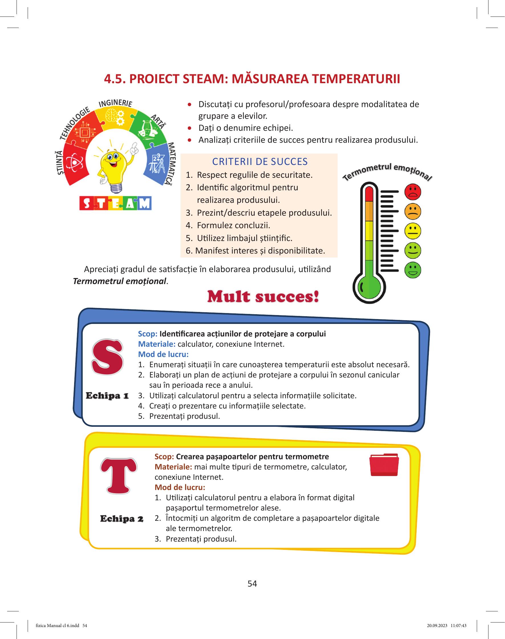 Modulul IV,,Fenomene termice”