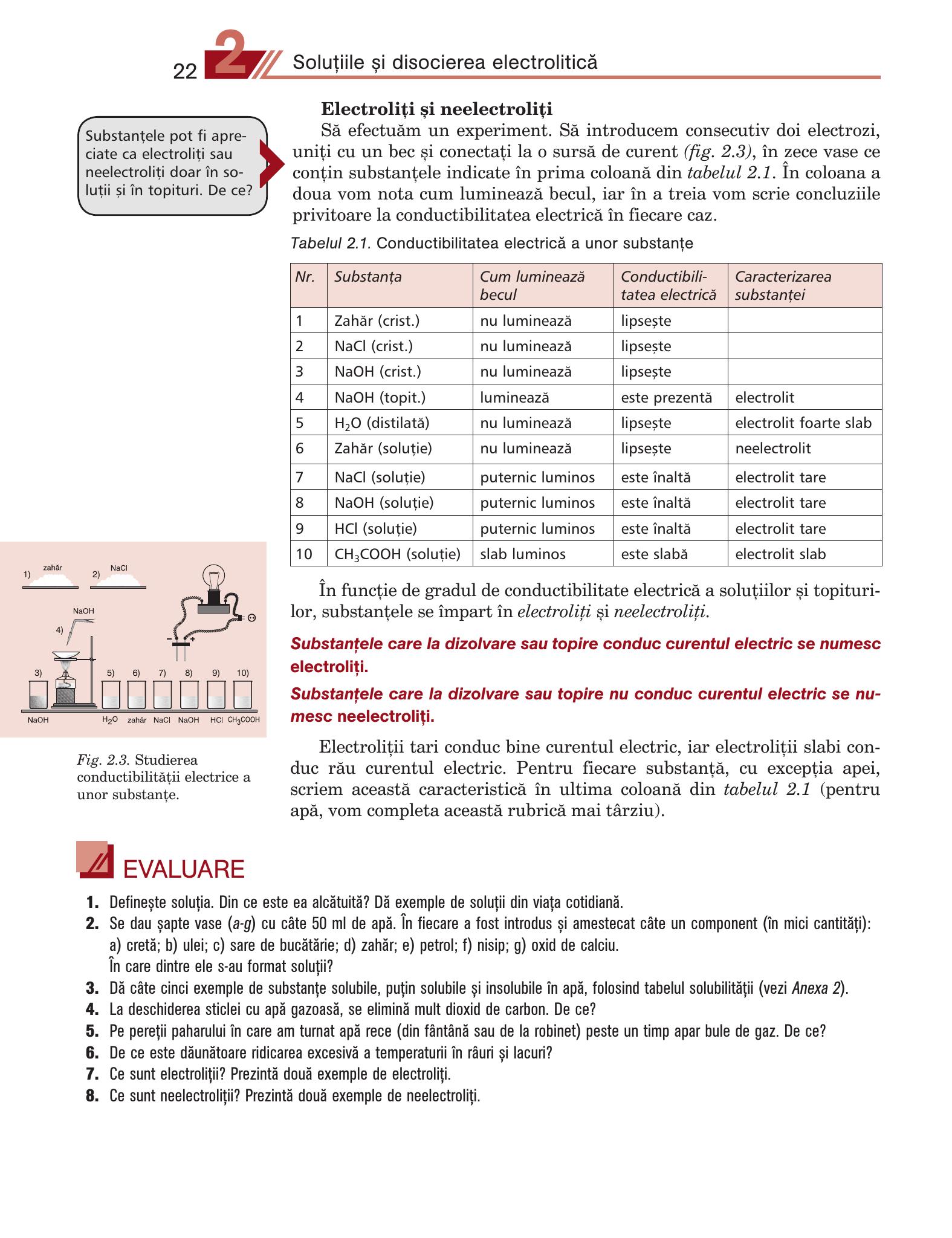 Chimie, Editura ARC 2023 Modulul 1 și 2