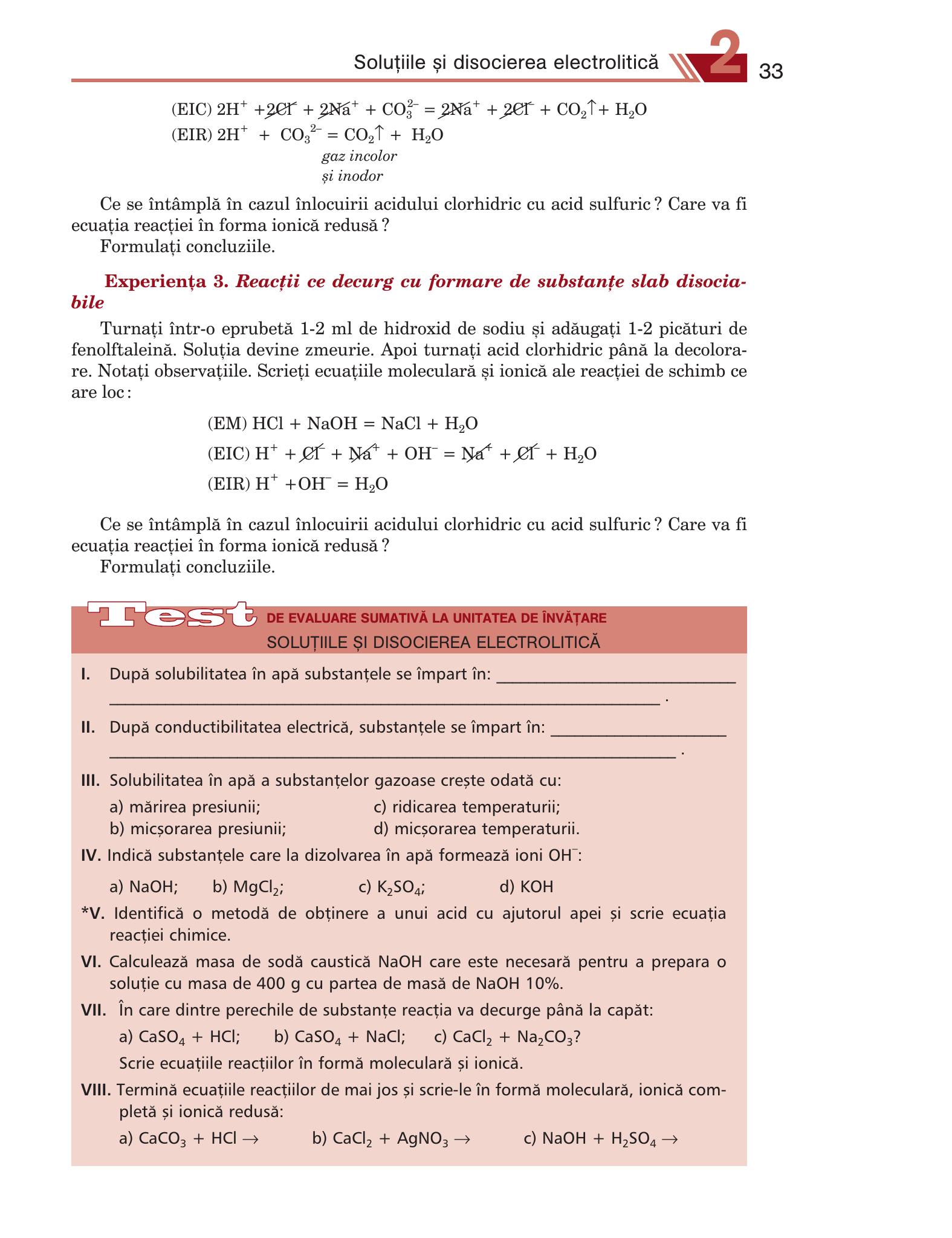 Chimie, Editura ARC 2023 Modulul 1 și 2