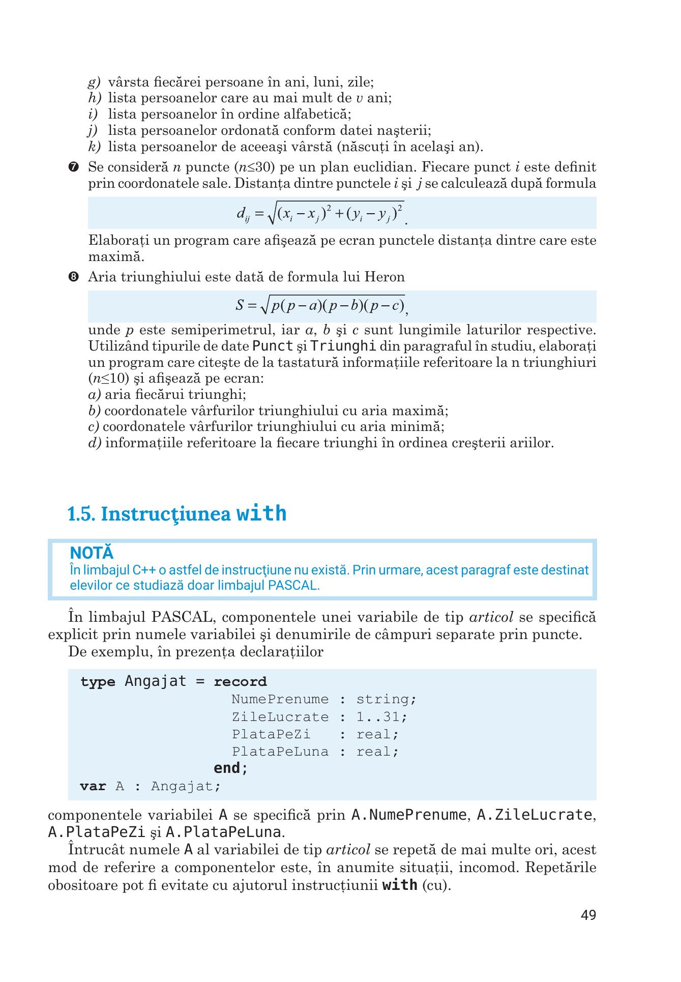 Informatica XI (Modulul I) pag.6-91