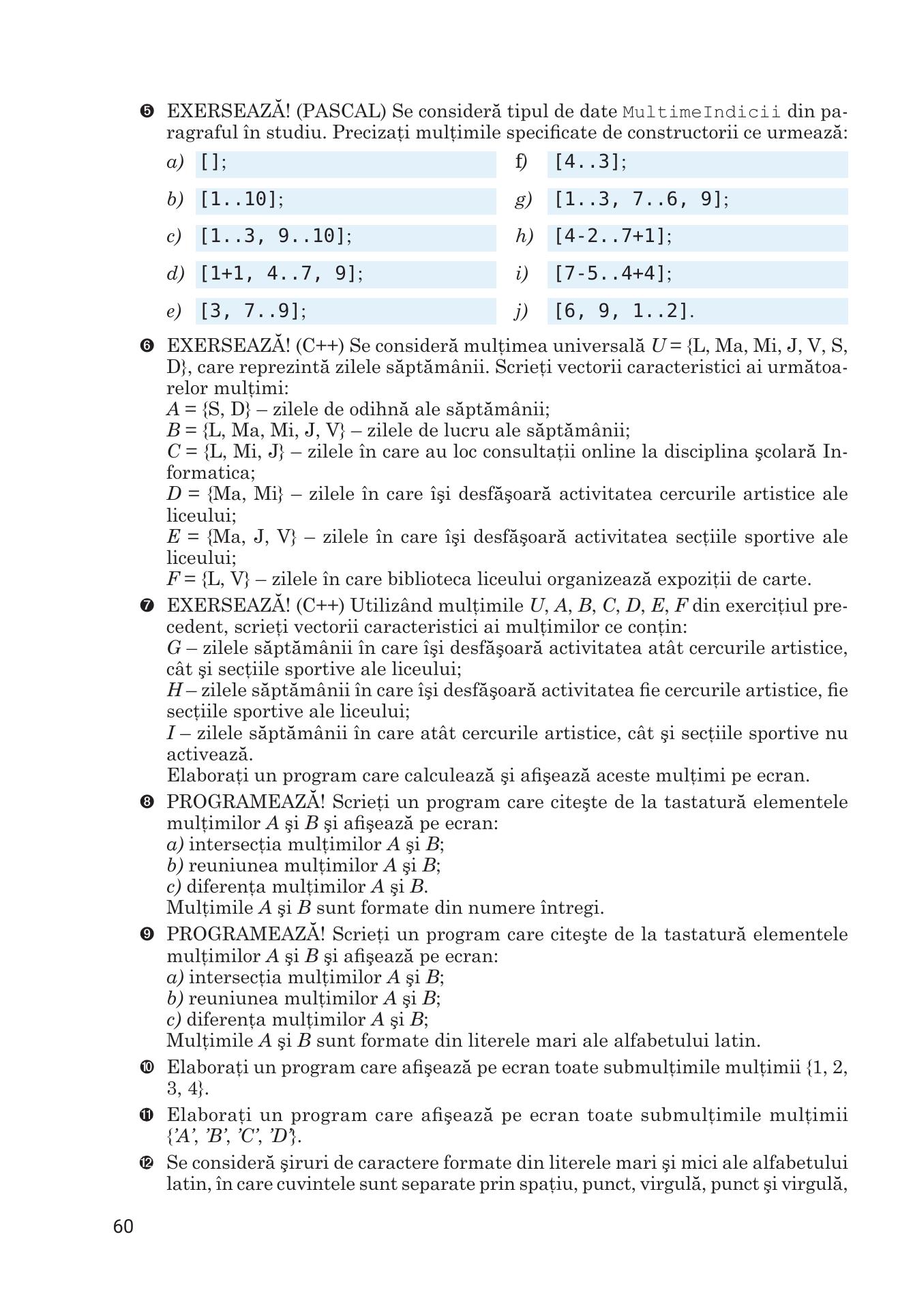 Informatica XI (Modulul I) pag.6-91
