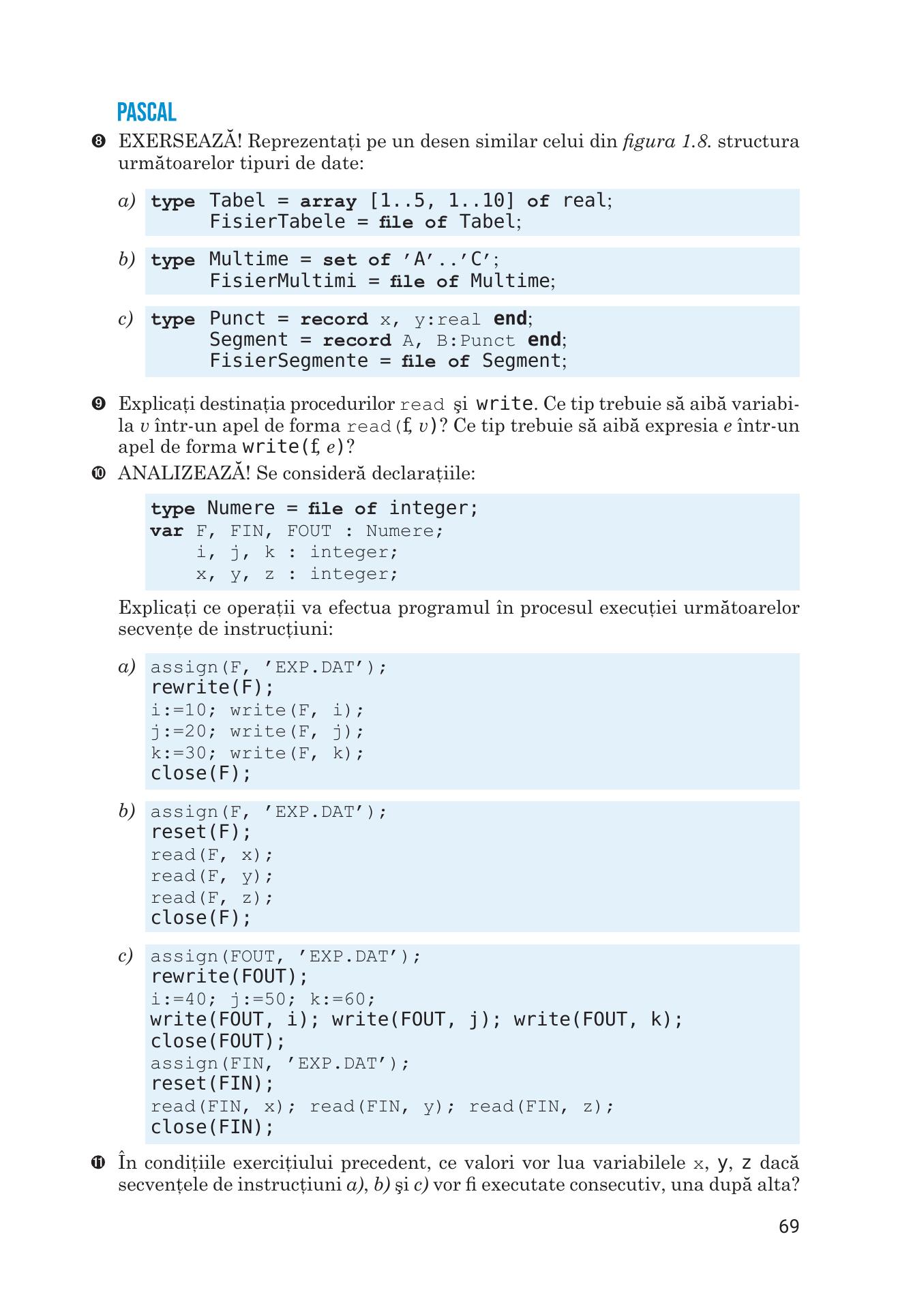 Informatica XI (Modulul I) pag.6-91