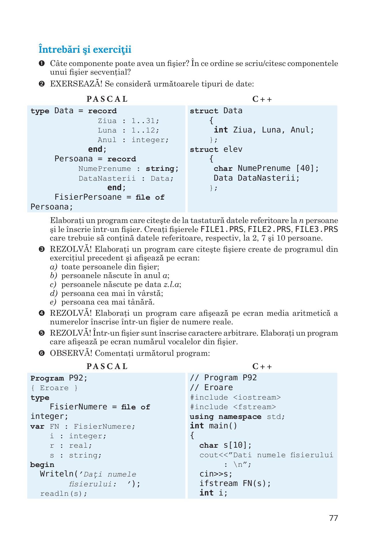 Informatica XI (Modulul I) pag.6-91