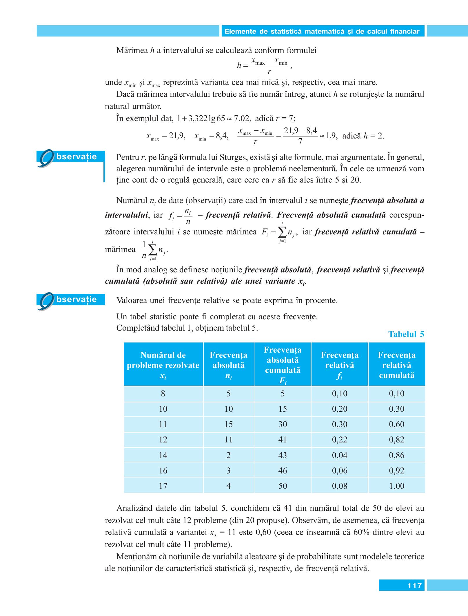 Manual MATEMATICA, clasa 12, Editura Prut, 2023, Modulul 6, Elemente de ...