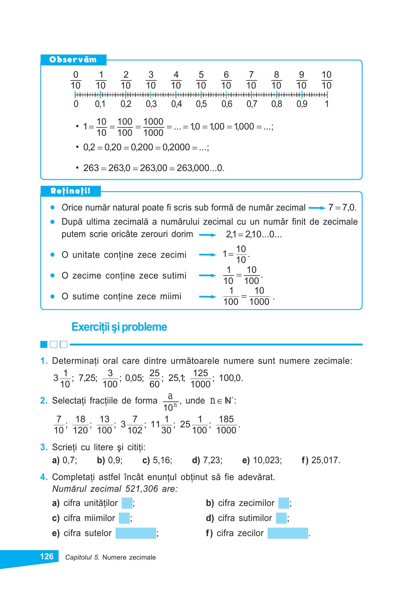 Matematica clasa V, Editura Prut Internațional, 2020 capitolul 2 ...