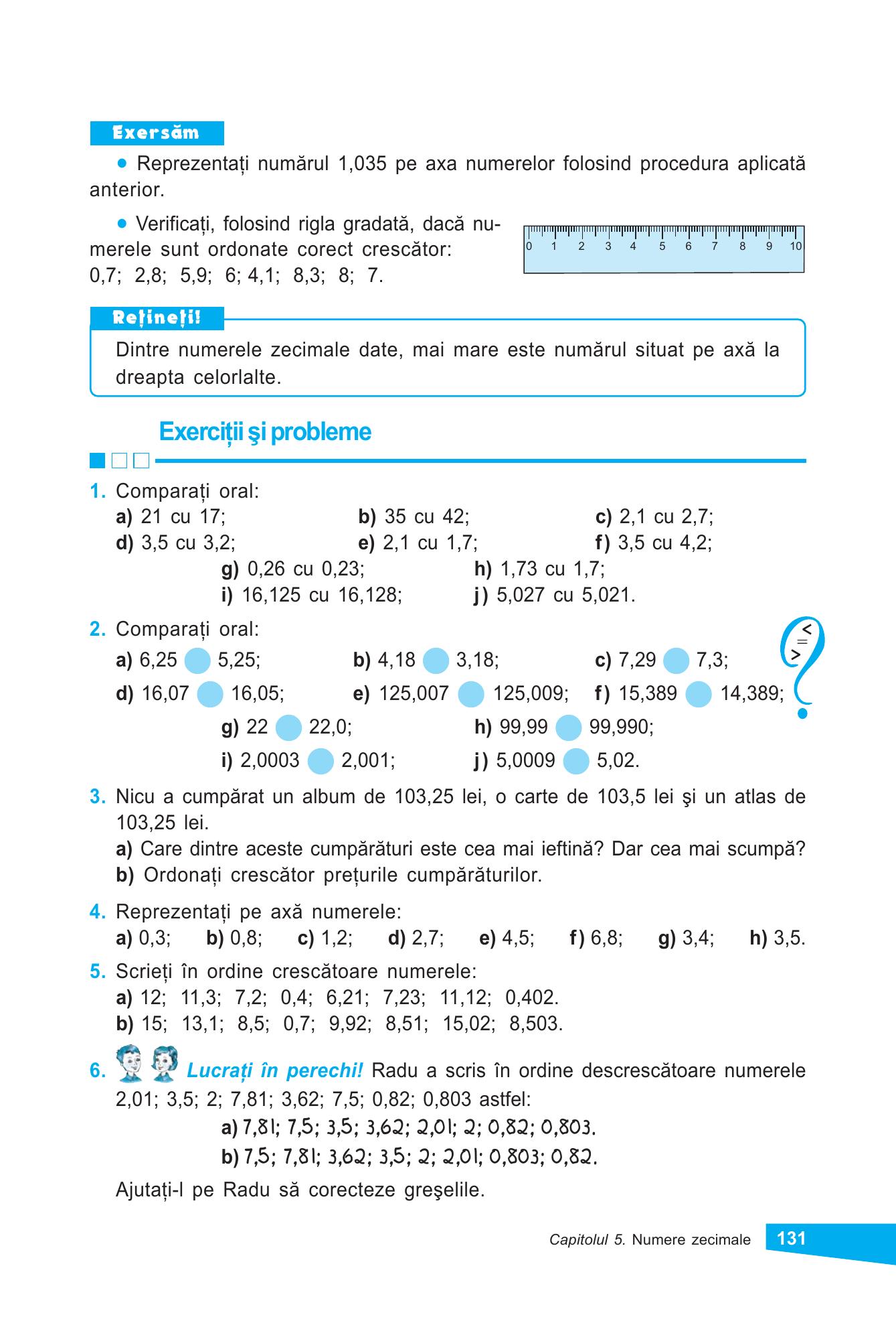 Matematica clasa V, Editura Prut Internațional, 2020 capitolul 2 ...