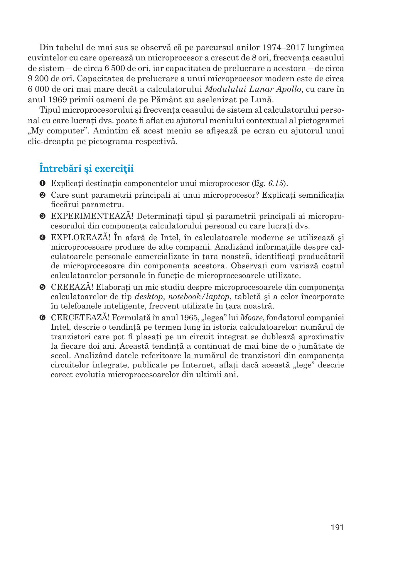 Informatica, Clasa 11, Capitolul 6