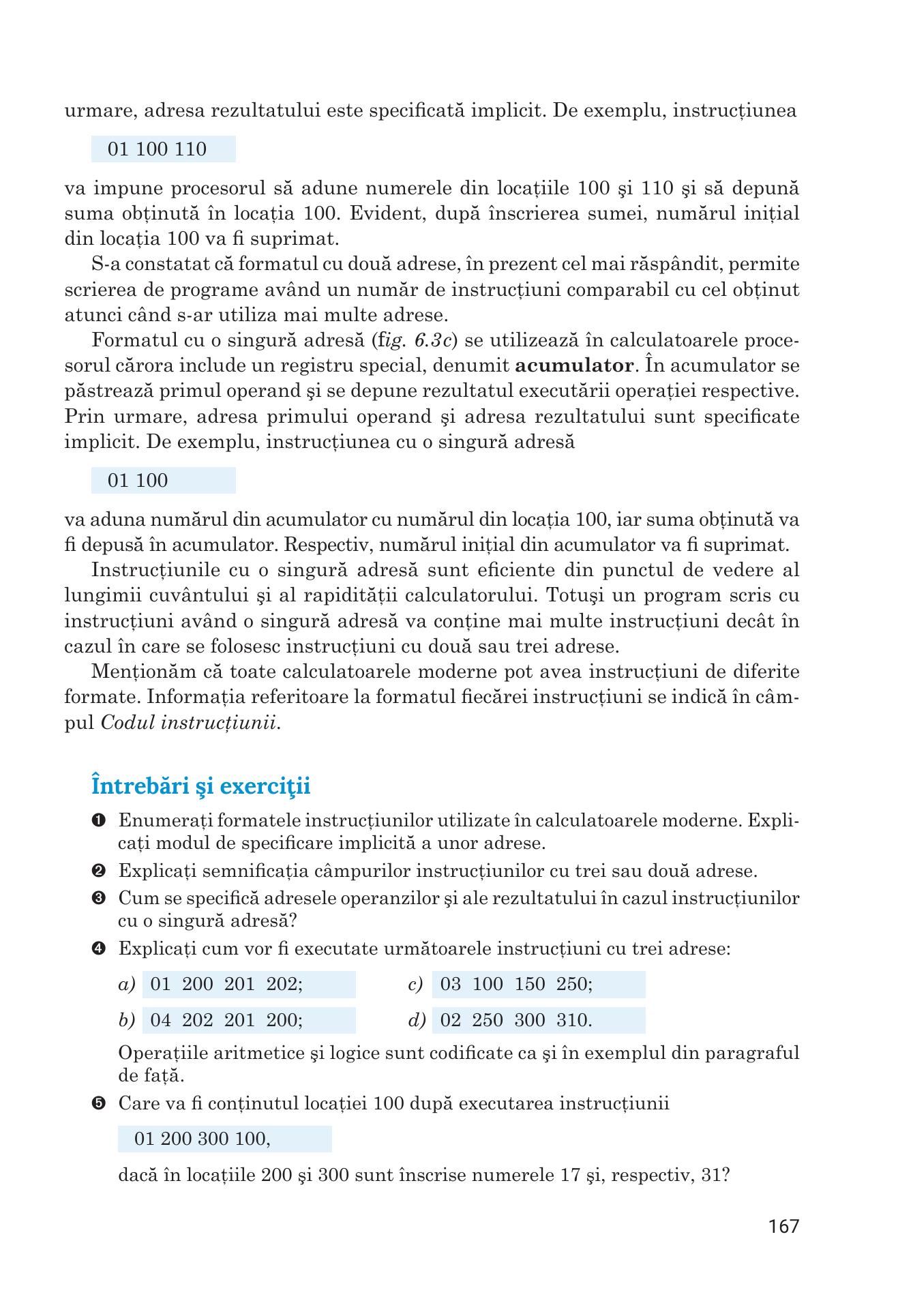 Informatica, Clasa 11, Capitolul 6