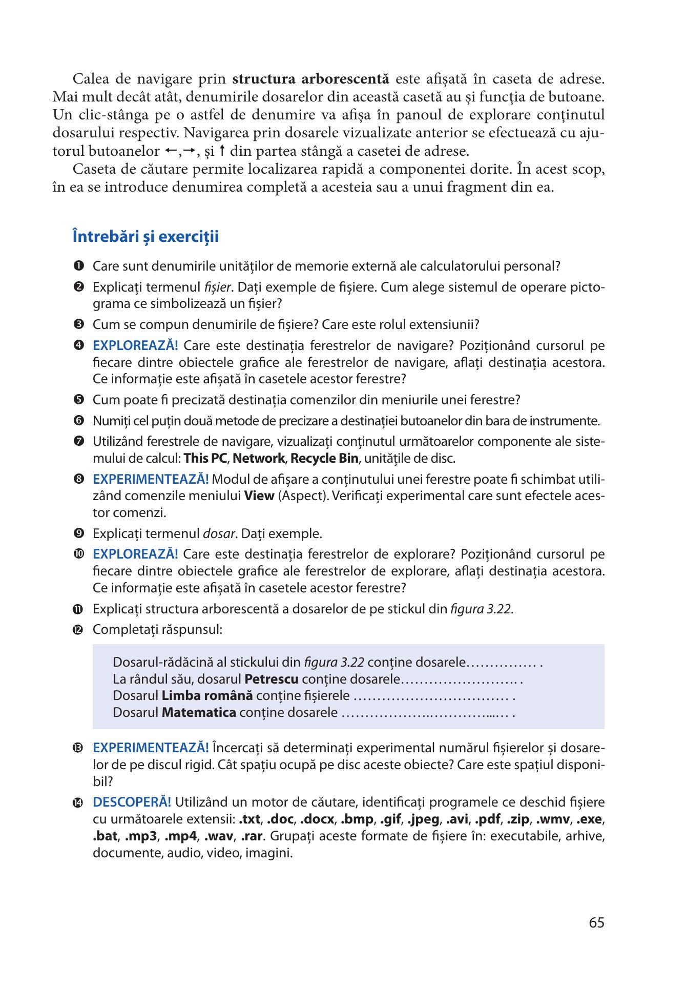 INFORMATICA, clasa 7, Sisteme de operare. Aplicații frecvent utilizate